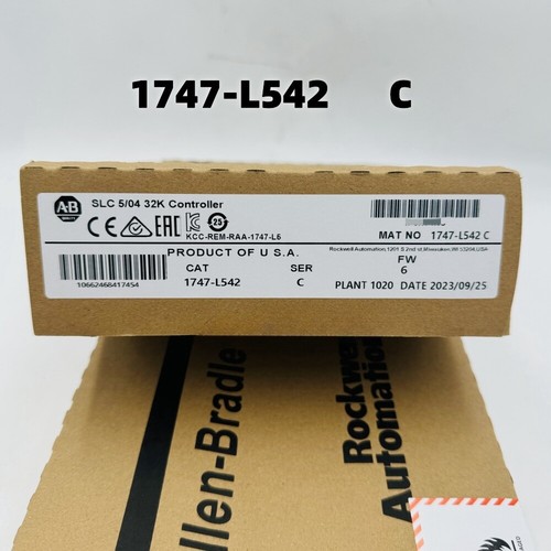1747-L542 SER C Allen Bradley SLC 500 5/04 CPU PROCESSOR UNIT New ...