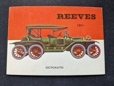 1954 Topps World on Wheels # 135 1911 Reeves Octoauto (VG/EX) | eBay