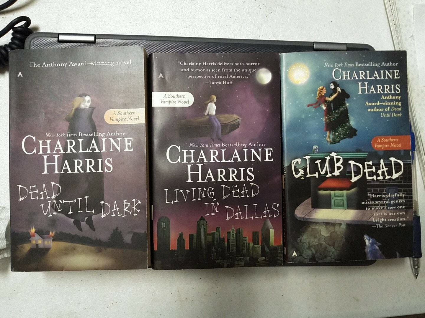 Sookie Stackhouse/A Southern Vampire novels #1,2,3,5 & 7 by Charlaine ...