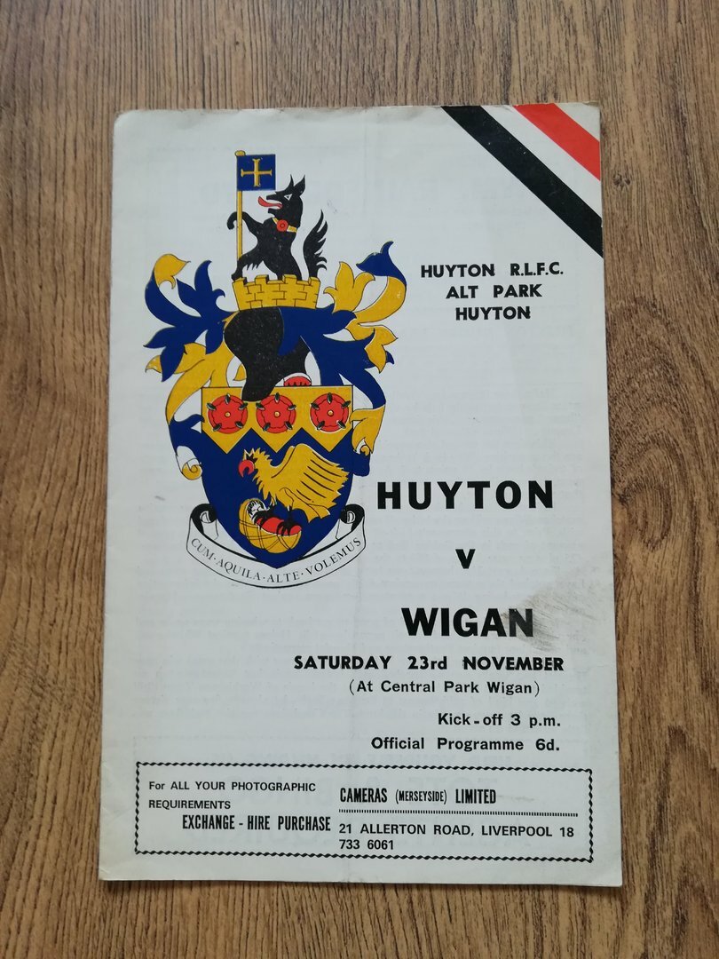 Huyton Runcorn Highfield Rugby League Programmes 1968 - 1979 | eBay UK