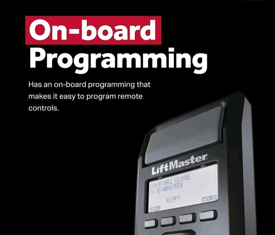 Liftmaster 880LMW Smart MyQ Control Panel Maintenance Alert System ...