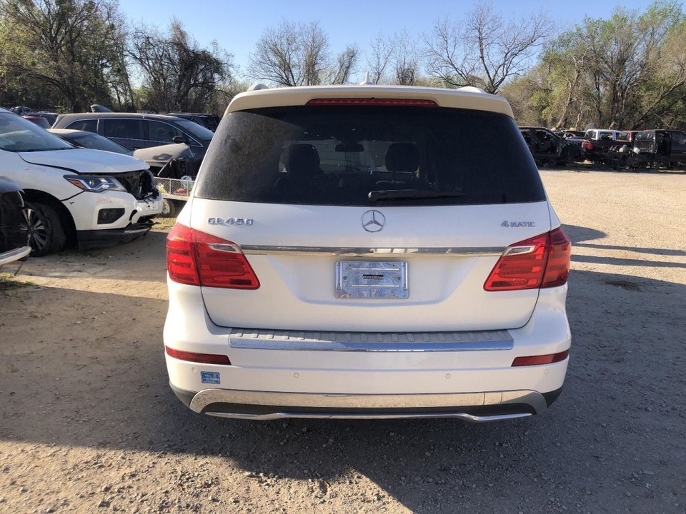 2012 2013 2014 2015 MERCEDES BENZ GL450 2nd Row Rear Back Seat Bench ...