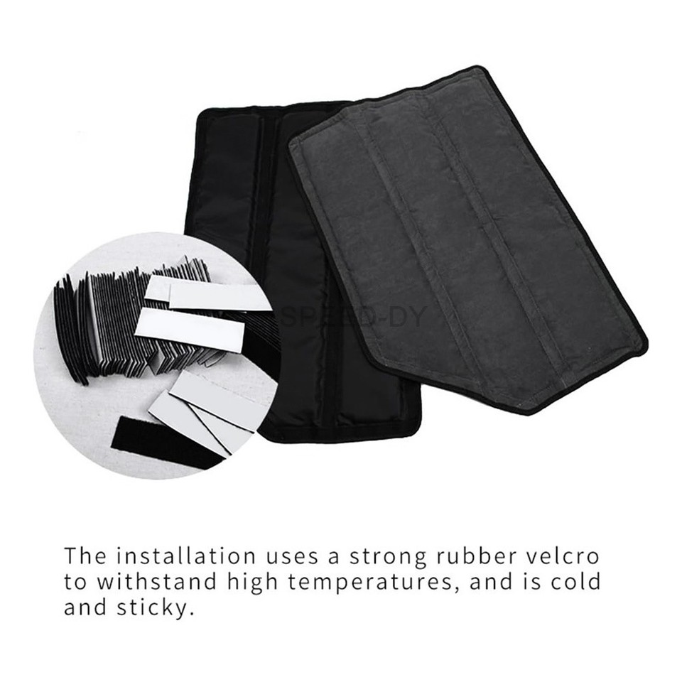 6-Pack Sound Deadener Headliner Insulation Mats for Jeep Wrangler JK ...