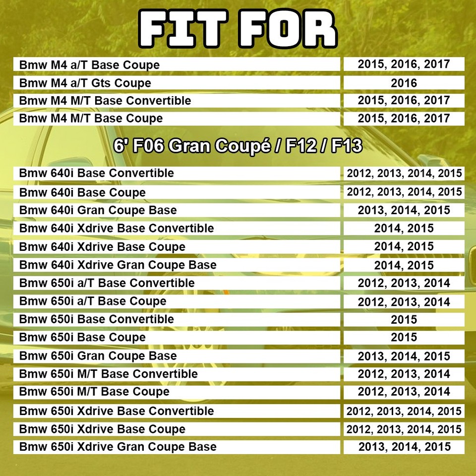 2PCS Headlight LED Light Insert Diode Module 63117263051 For BMW E70 ...