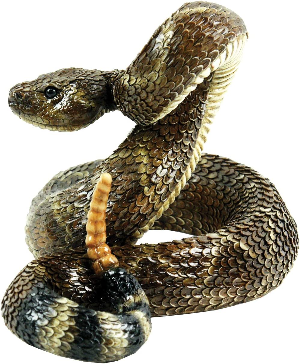 Michael Carr Designs 80057 Western Diamondback Rattlesnake Outdoor ...