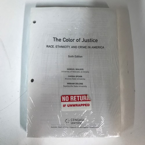 Mindtap Course List Ser.: Color of Justice : Race, Ethnicity, and Crime ...