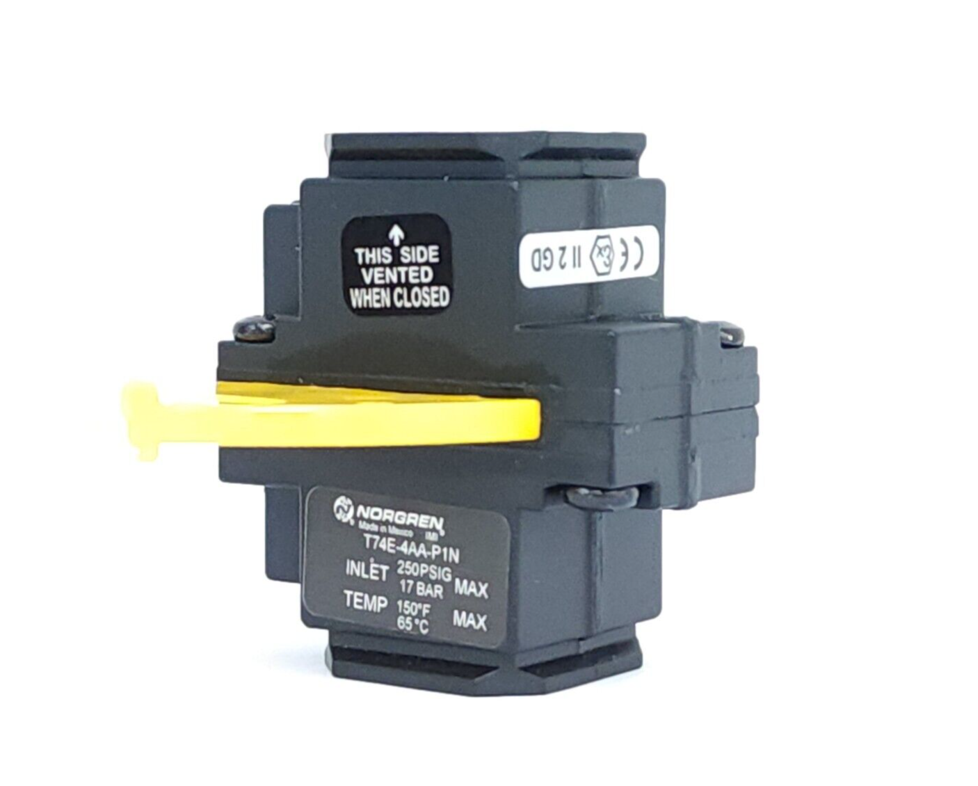 NEW NORGREN T74E-4AA-P1N 1/2" NPT LOCKOUT VALVE 250PSIG 17BAR | eBay