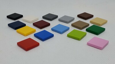 LEGO Parts Tile 2 x 2 2x2 w/ Groove 3068 3068b [6 pieces] Choose Color ...