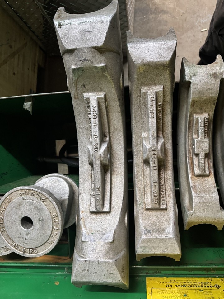 Greenlee 885 Hydraulic Pipe Bender 1-1/4”-5 Rigid 960 Pump | eBay