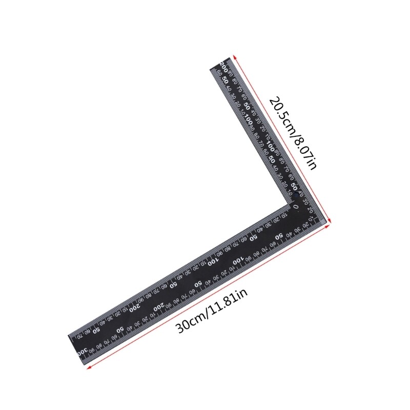 90 Degree Ruler Square Ruler Right Angles Measuring Rule Tool Angles ...
