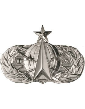 USAF Badge (AF-351B) Senior Space Operation No Shine (Old) | eBay