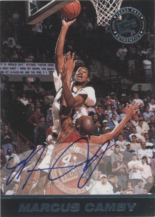 1999 Press Pass SE - Autographs Marcus Camby Blue /500 (AU) for sale ...