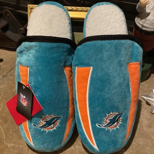 miami dolphins slippers Men’s L (11-12) | eBay