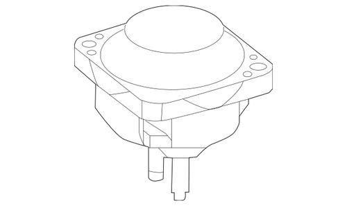 Mercedes Benz Genuine GL550 GL450 GL350 2013-2016 Trans Mount OE ...