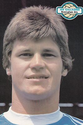 Football Photo>JOE GALLAGHER Birmingham City 1977-78 | eBay