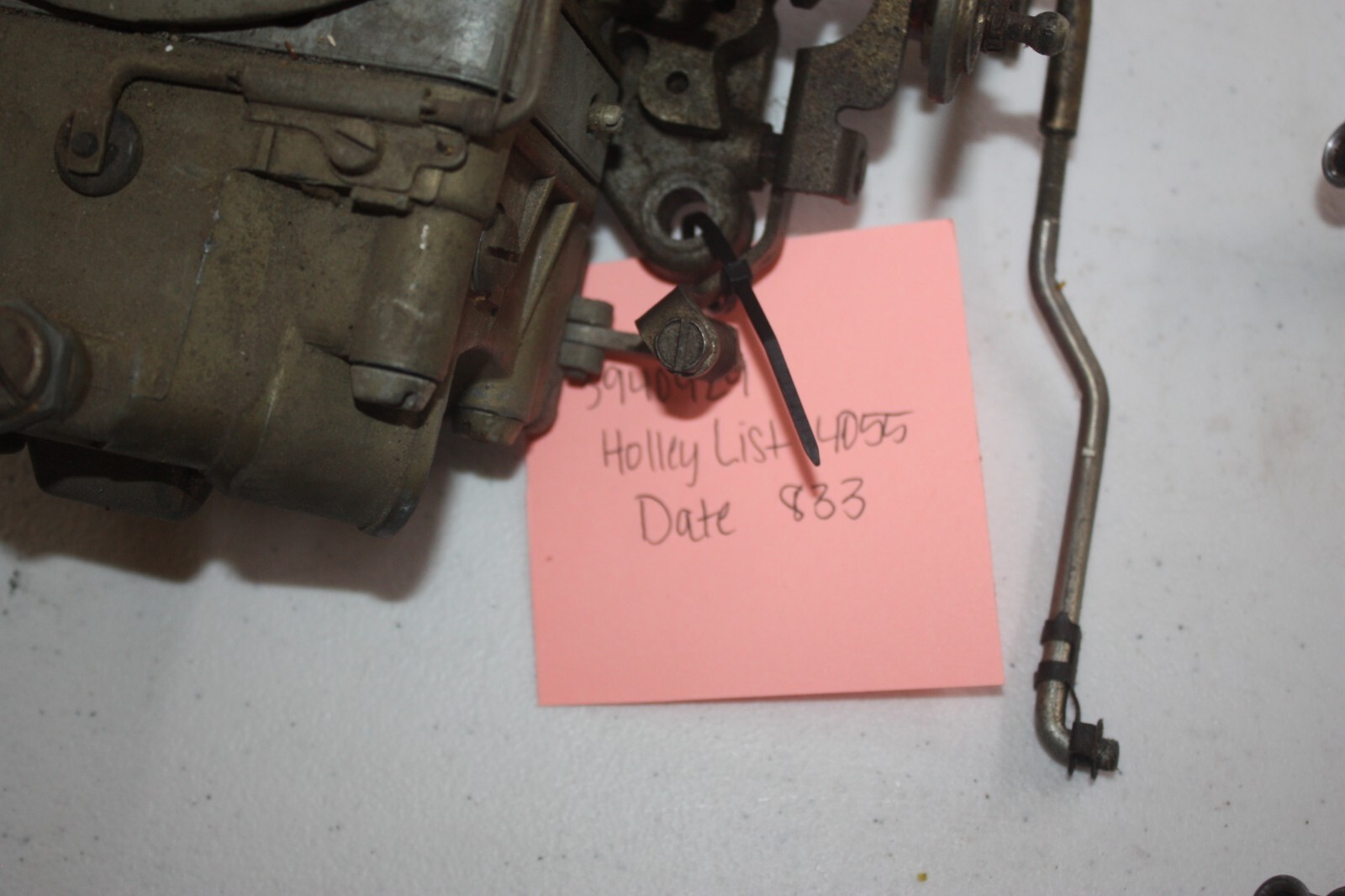 1968 1969 C3 Corvette 427 CARBURETOR 3X2 3659 4055 HOLLEY TRI-POWER L68 ...
