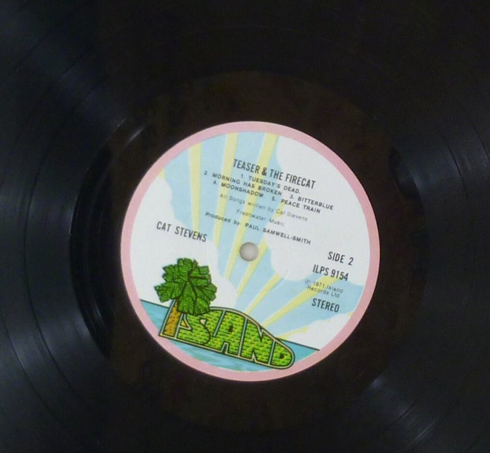 12 " LP Vinyl Cat Stevens - Teaser and the Firecat C3787 A06 | eBay