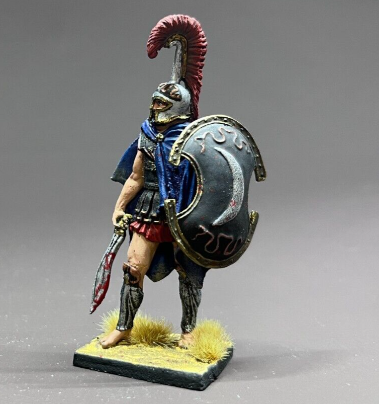 ⭐Thespian hoplite, 5th cent Miniatures FL 54mm 1/32 Painted tin ...