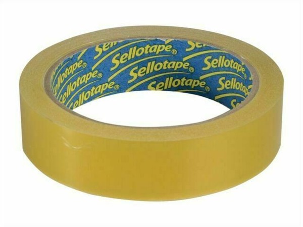 Sellotape Original Golden Sticky Tape Roll - 24mm x 50m for sale online ...