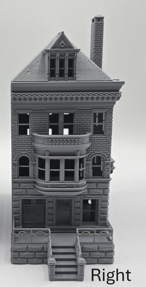 HO Scale Building 1:87 Victorian House | eBay
