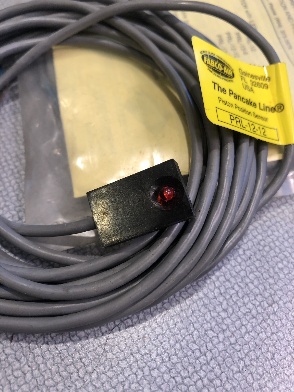 NEW FABCO-AIR PANCAKE LINE PRL-12-12 PROXIMITY POSITION SENSOR FREE ...