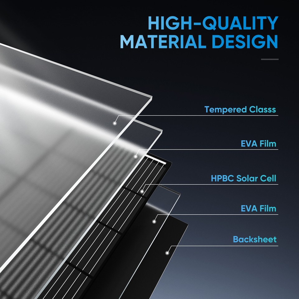 200W Watt Solar Panel 12V Mono Off Gird Caravan RV Battery Charging ...