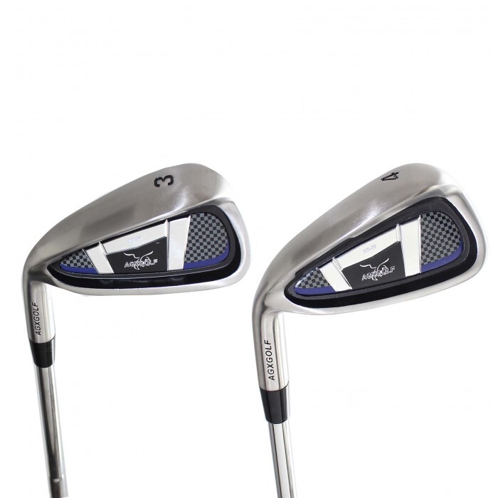AGX LEFT Mens SAME LENGTH Irons Set 3-4-5i; Steel or Graph Shafts Any ...