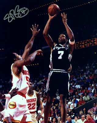 JR REID Autograph Signed 8X10 PHOTO #5 UNC NBA HORNETS SPURS KNICKS ...