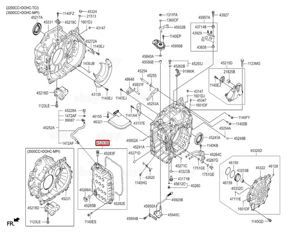 R-Diesel E/G Valve Body Cover Hyundai Tucson ix35 13+ KIA Sedona 14 ...