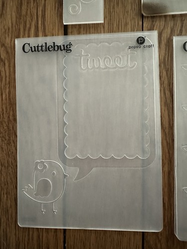 Lot Of 11 Cuttlebug Embossing Folders | eBay