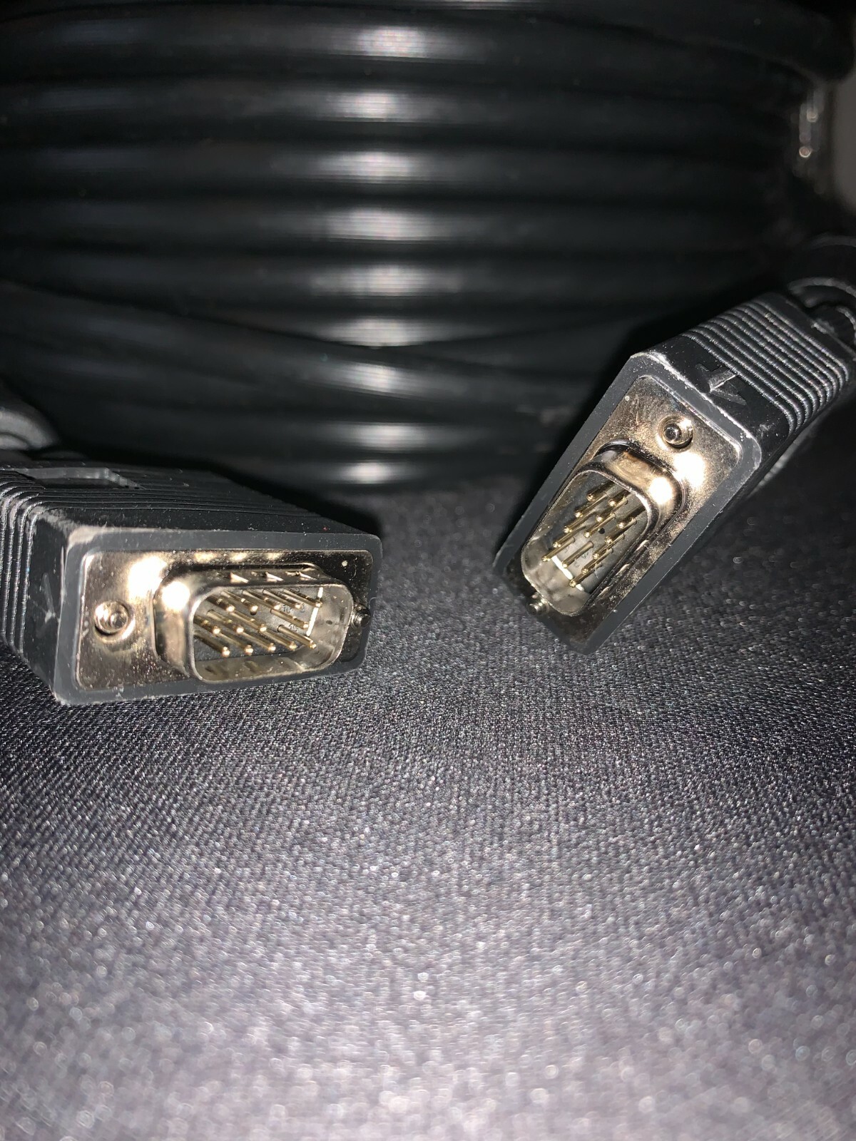 NEW 75FT COMPUTER CABLE COPARTNER E119932-U AWM 2919 14PIN M/M BLACK ...