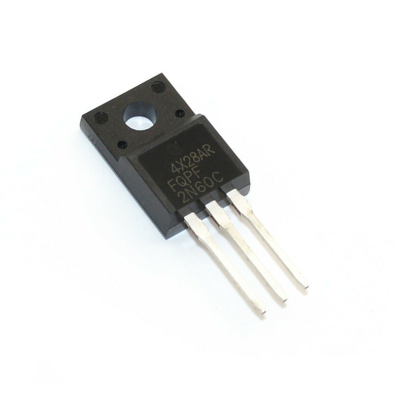 10PCS FQPF2N60C 2N60 2A 600V N-Channel Field effect transistor TO-220F ...
