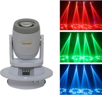 6pcs 100W RGBW LED DJ Moving Head Stage Light DMX Beam Bar Disco Club ...