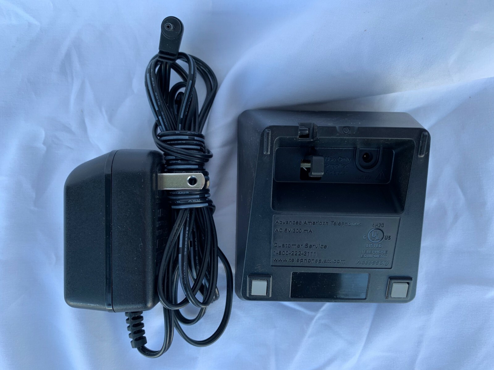 AT&T TL86003 2 Line Connect-To-Cell HANDSET CRADLE WITH AC for TL86103 ...
