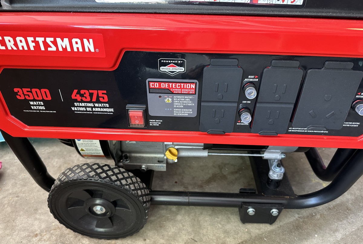 Craftsman 3500 Watt Generator