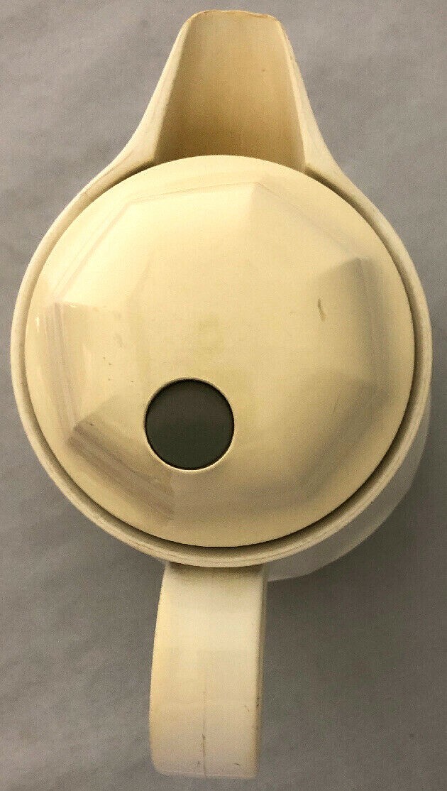 Vintage Thermos Coffee Butler 430 Christa Carafe Pitcher Ivory W/Rose ...