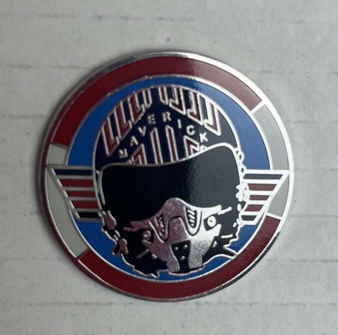 Top Gun Movie Maverick Tom Cruise Pin Back Lapel Hat Pin 1.5” | eBay