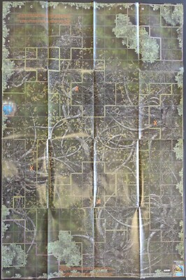 HEROCLIX MAP 2013 LOTR Two Towers FANGORN FOREST Outdoor / EDORAS ...