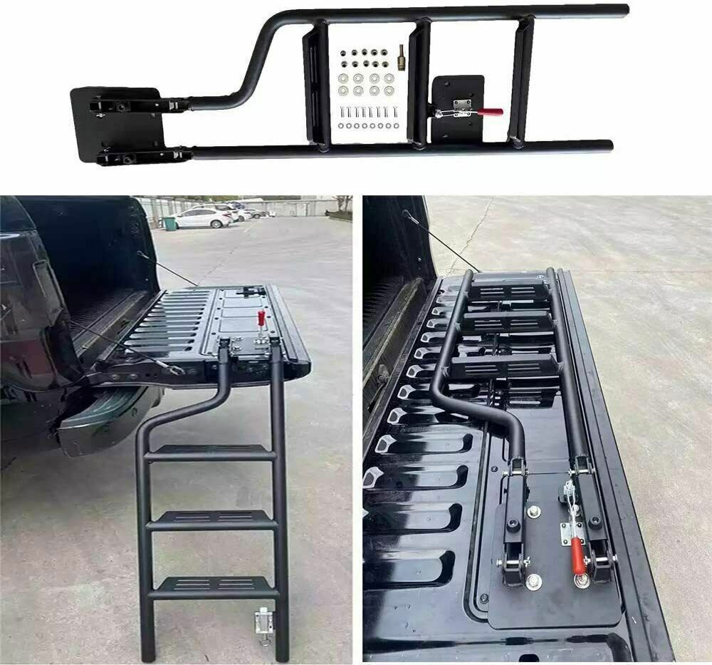Fits for F150 1987-2021 Dodge Ram Tundra Rapto Pickup Step Tailgate ...