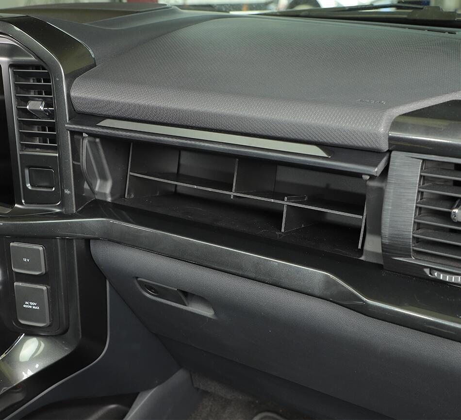 Co-Pilot Passenger Storage Box Insert Divider Panel Trim For Ford F150 ...