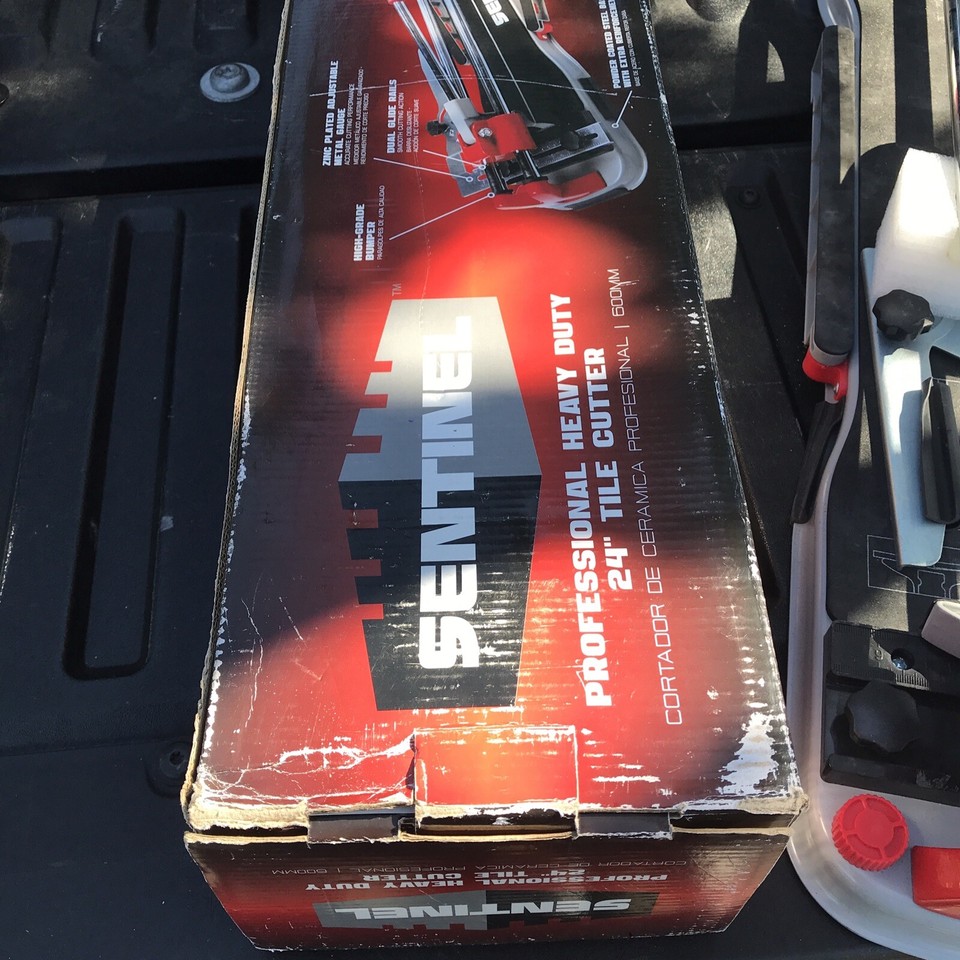 Sentinel 24” Professional Manual Tile Cutter Pro Nice And Clean | eBay
