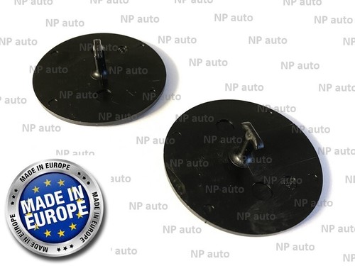 2X BMW BLACK CAR MAT FIXING CLIPS GLUTEN TYPE LOCK CARPET HOLDER LONG ...