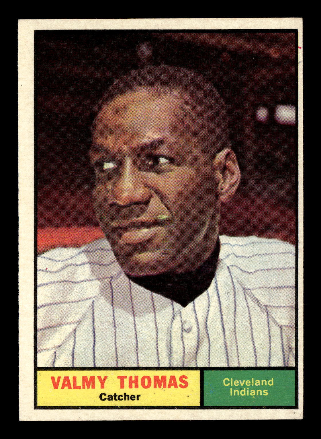 Valmy Thomas 1961 Topps #319 Cleveland Indians Vg-Ex | eBay