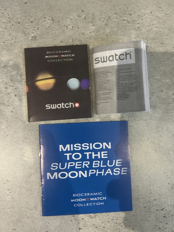 Omega X Swatch Mission To The Super Blue Moon | eBay