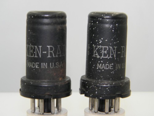 Pair Ken Rad 6SK7 Test NOS 2400gm & 2000gm Metal Serious Tubes R568 | eBay