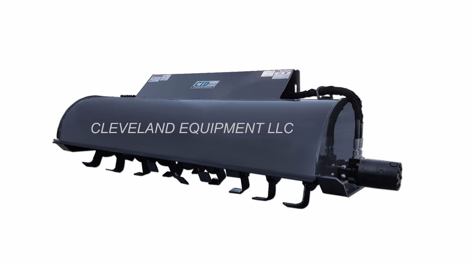 NEW 72" CID ROTARY TILLER ATTACHMENT Skid Steer Track Loader Tractor ...
