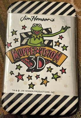 Disney Jim Henson’s Muppet Vision 3D Button Pin Vintage Muppets Kermit ...