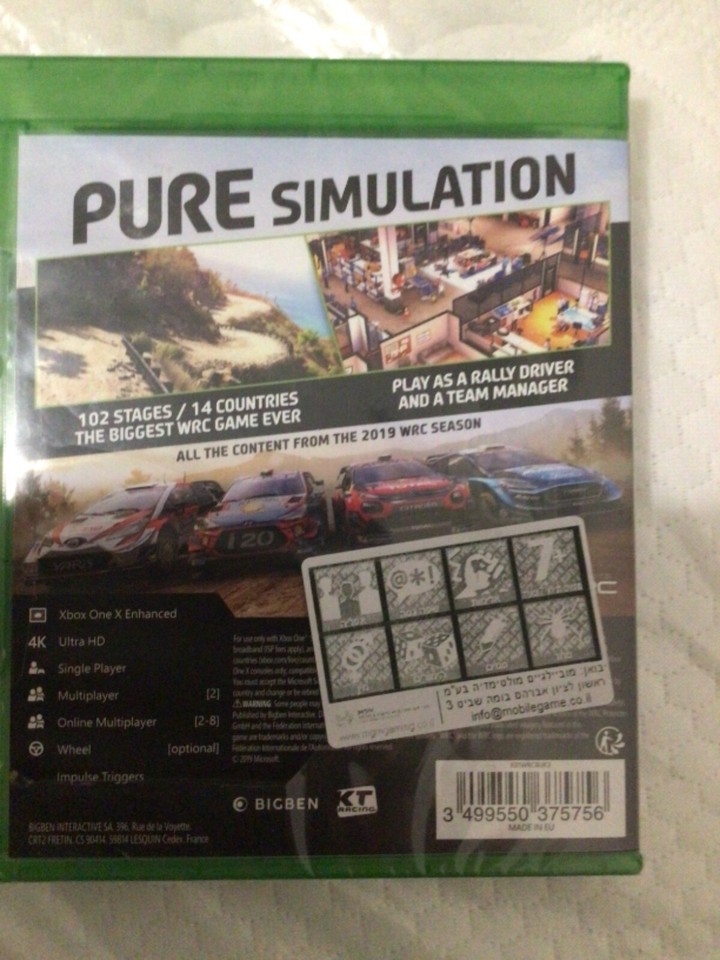 W2C 8 The Official Game Xbox One | eBay