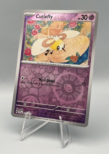 Pokemon TCG Cutiefly 075/162 - Temporal Forces - Reverse Holo NM | eBay