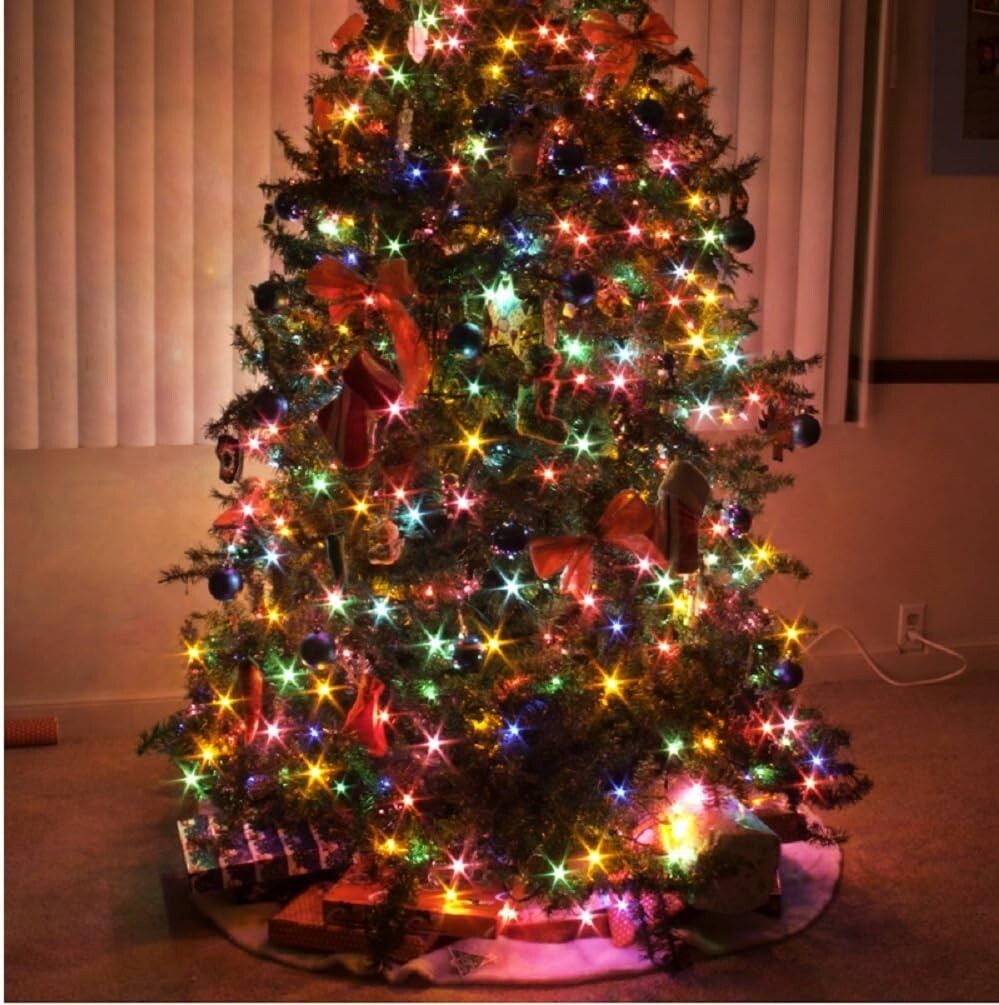 Musical Christmas Lights Plays 25 Songs 8 Function 140 Lights 31.2 Ft ...